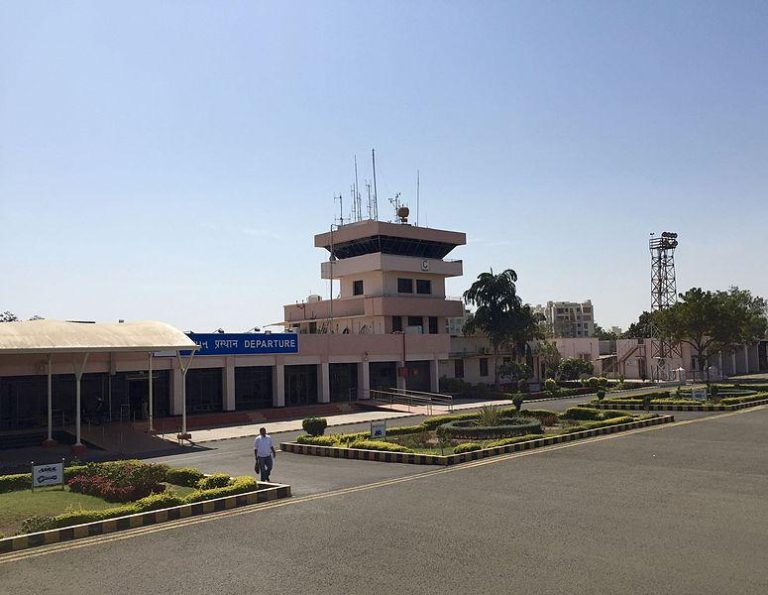 PM Modi inaugurates the first greenfield airport in Gujarat | Fusion ...